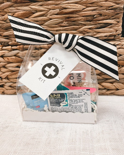 Celebration Recovery Kit in Decorative Box w/Ribbon & Tag